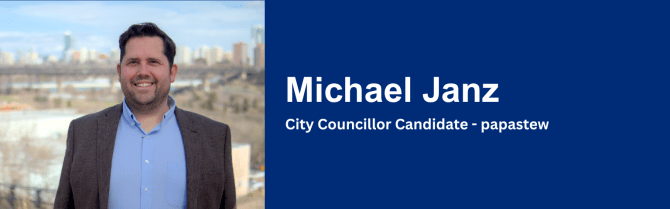 Michael Janz – City Councillor Candidate | Edmonton Public Library